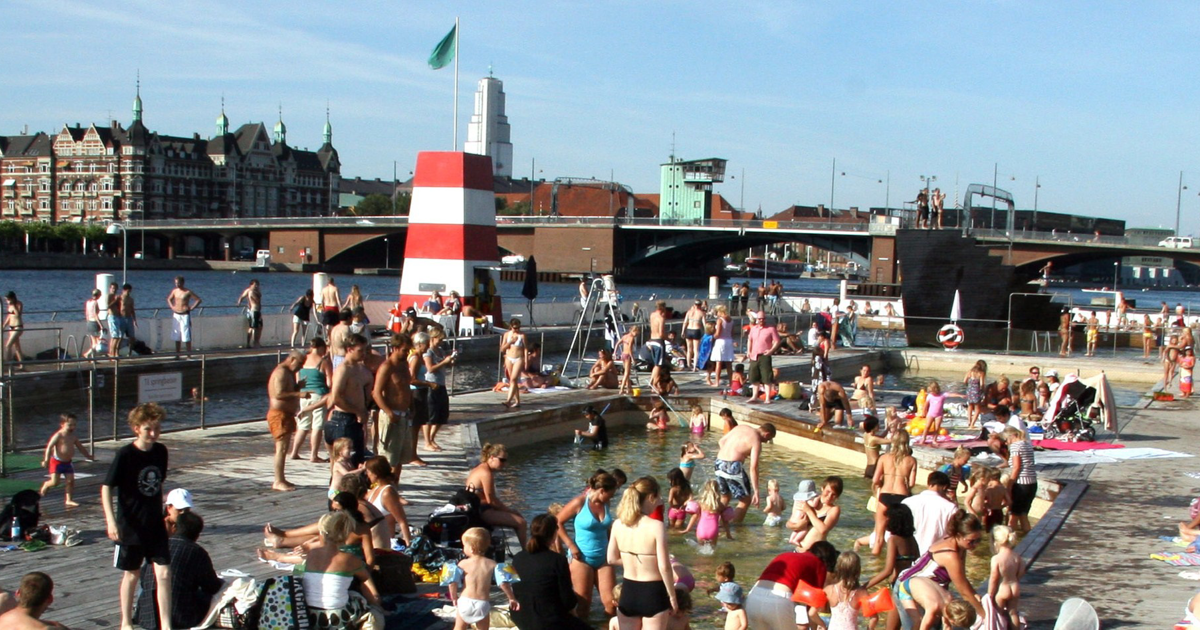 Safe bathing water in the heart of Copenhagen Harbour