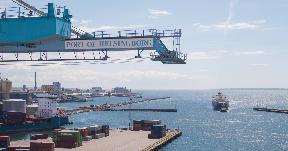 A future-ready port city: a container terminal for Sweden